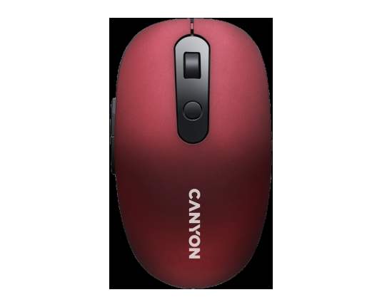CANYON mouse MW-9 Dual-mode Wireless Red - CNS-CMSW09R - Hardware.hr
