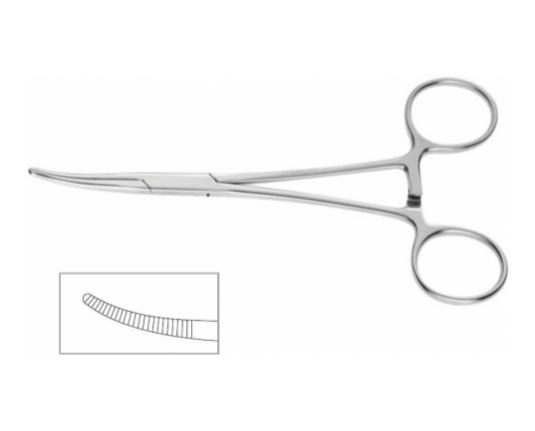 Kelly hemostatic forceps, 14 cm, hobby tool - Hardware.hr