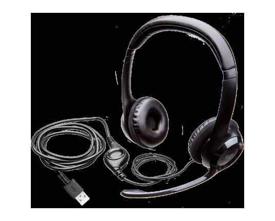 LOGITECH H390 Corded Headset - BLACK - USB - 981-000406 - Hardware.hr