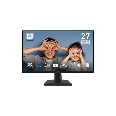 Monitor - LCD MON 27 MSI PRO MP275Q 100Hz WQHD IPS - 0001358428 ...
